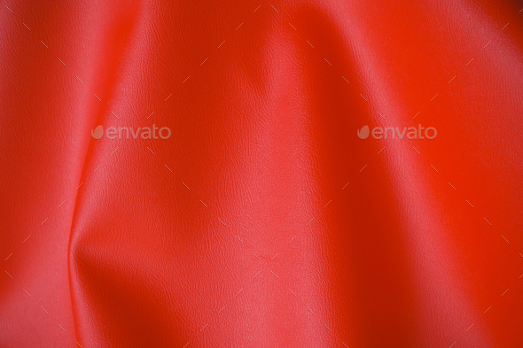 Red crumple leather sheet texture can be use as background Stock Photo ...