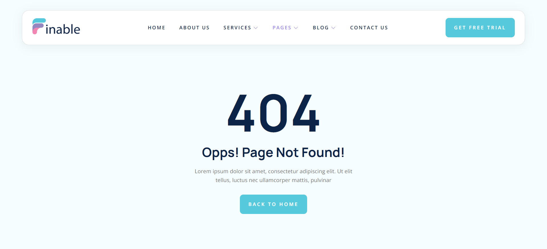 Finable - Online Payment Gateway & Fintech Elementor Template Kit by ...