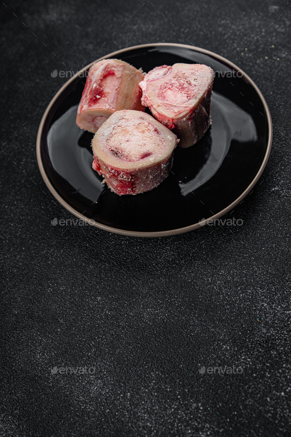 raw bone food with bone marrow fresh delicious healthy eating cooking ...