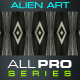 Alien Art Seamless-Tileable Photoshop Patern, Add-ons | GraphicRiver