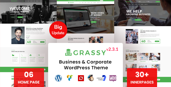 Grassy - Business WordPress Theme by rs-theme | ThemeForest