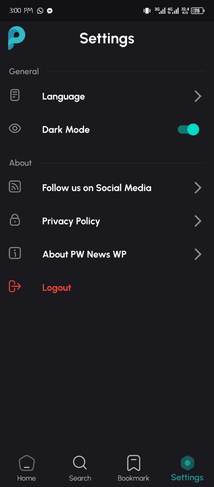 Pw News Wp Wordpress Flutter News App By Programming Wormhole Codecanyon