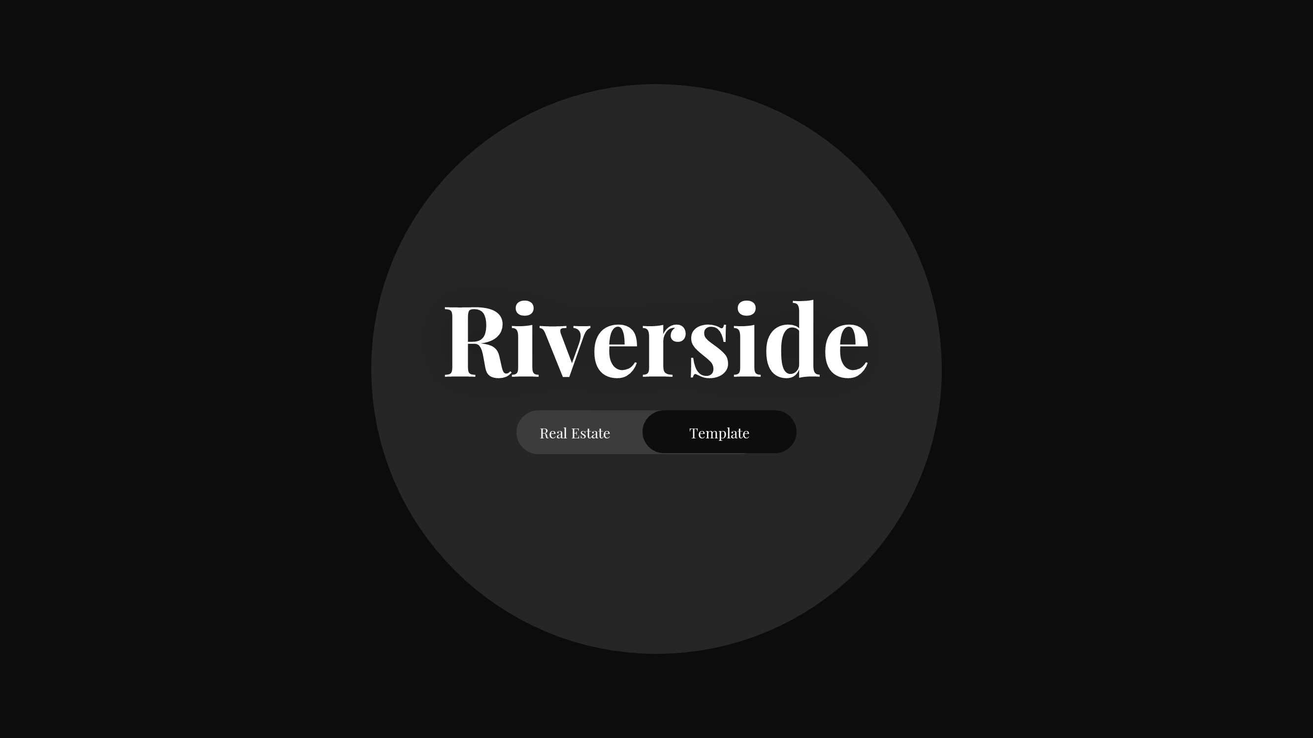 Riverside Real Estate PowerPoint Template, Presentation Templates ...