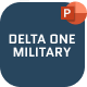 Delta One Military PowerPoint Template, Presentation Templates ...