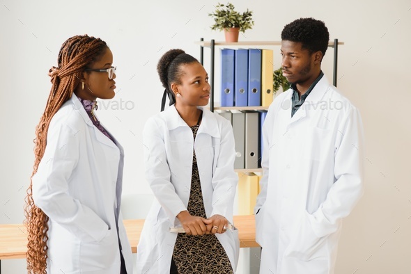 General practitioner and doctor and nurse as african american medical ...