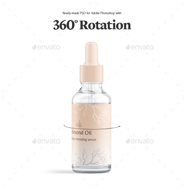 Dropper Bottle Animated Mockup, Graphics | GraphicRiver