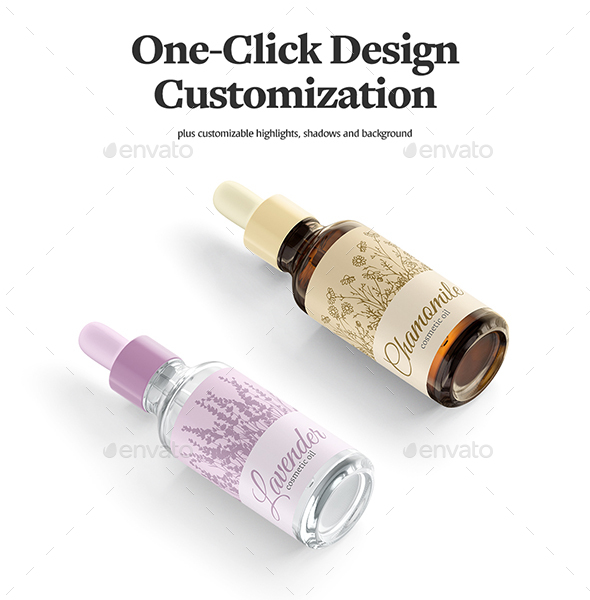 Dropper Bottle Animated Mockup, Graphics | GraphicRiver