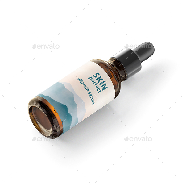 Dropper Bottle Animated Mockup, Graphics | GraphicRiver