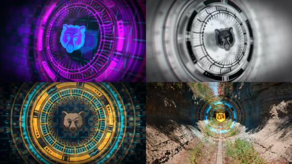 Futuristic Logo Reveal, After Effects Project Files | VideoHive