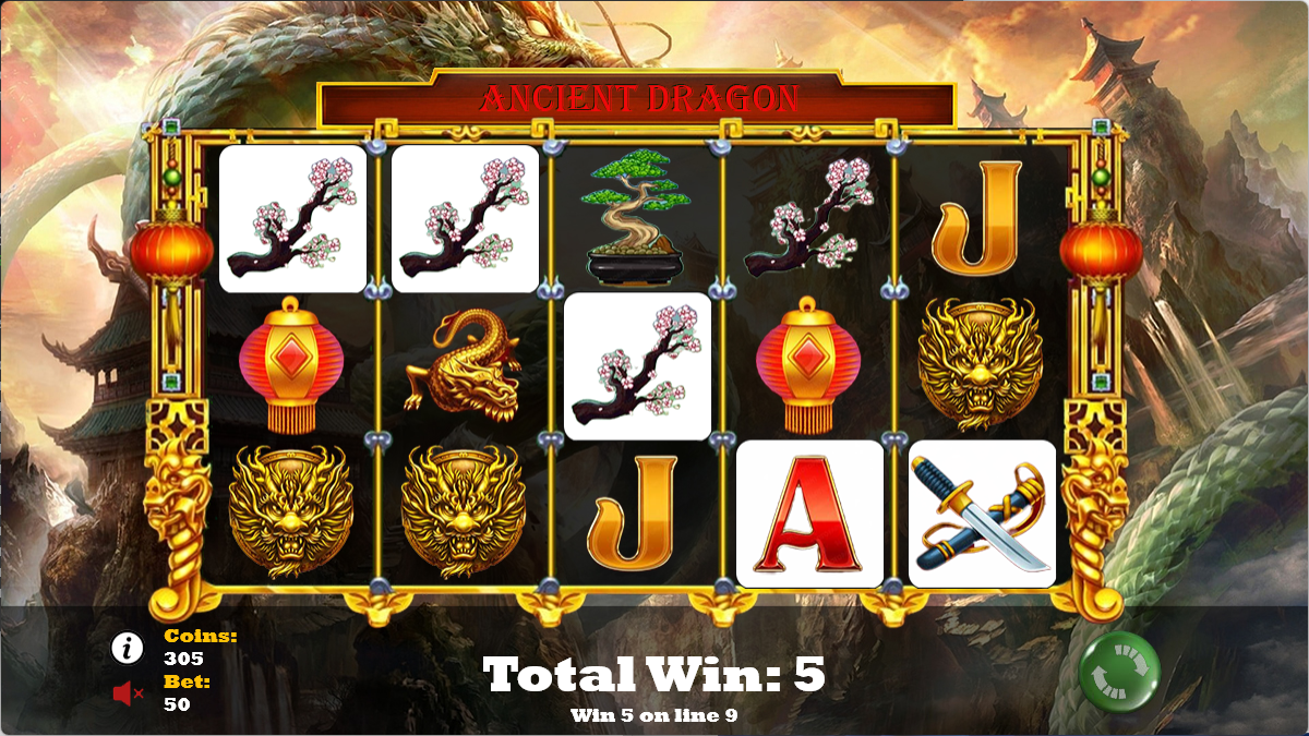 Ancient Dragon Slot Machine - Professional Level Flutter Android Game ...