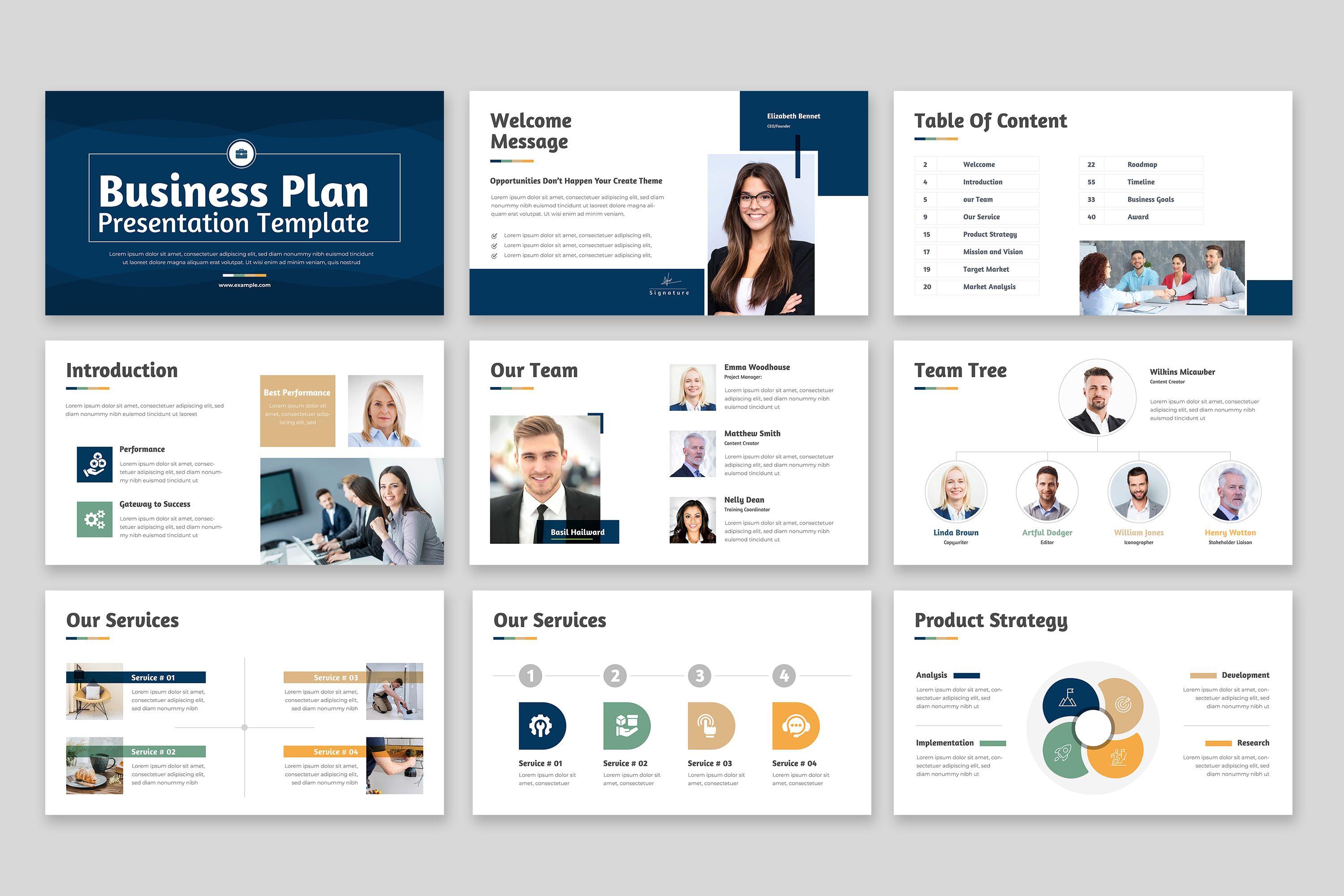 Business Plan PowerPoint Presentation Template, Presentation Templates