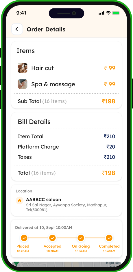 Spa and Salon Flutter UI Template Kit by mvp_minds | CodeCanyon