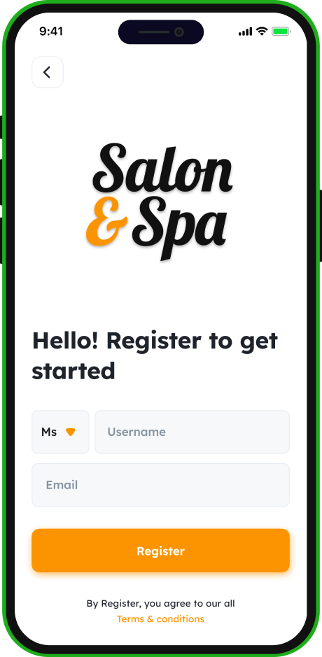 Spa and Salon Flutter UI Template Kit by mvp_minds | CodeCanyon