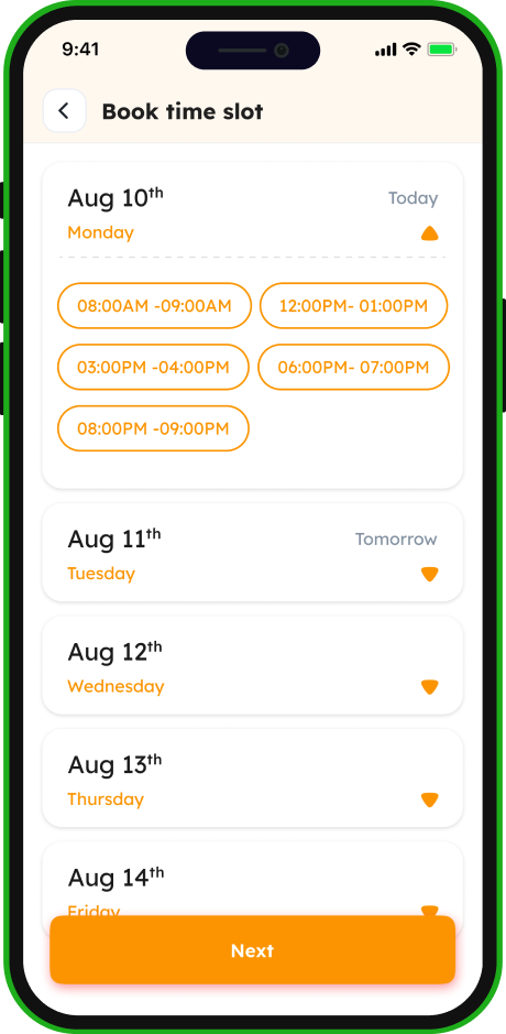 Spa and Salon Flutter UI Template Kit by mvp_minds | CodeCanyon