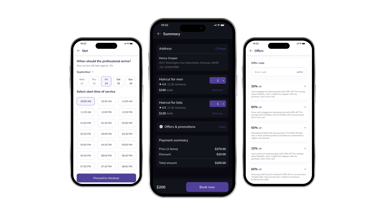 Home Helper On-Demand Service Flutter App UI Kit by thefuturelens ...