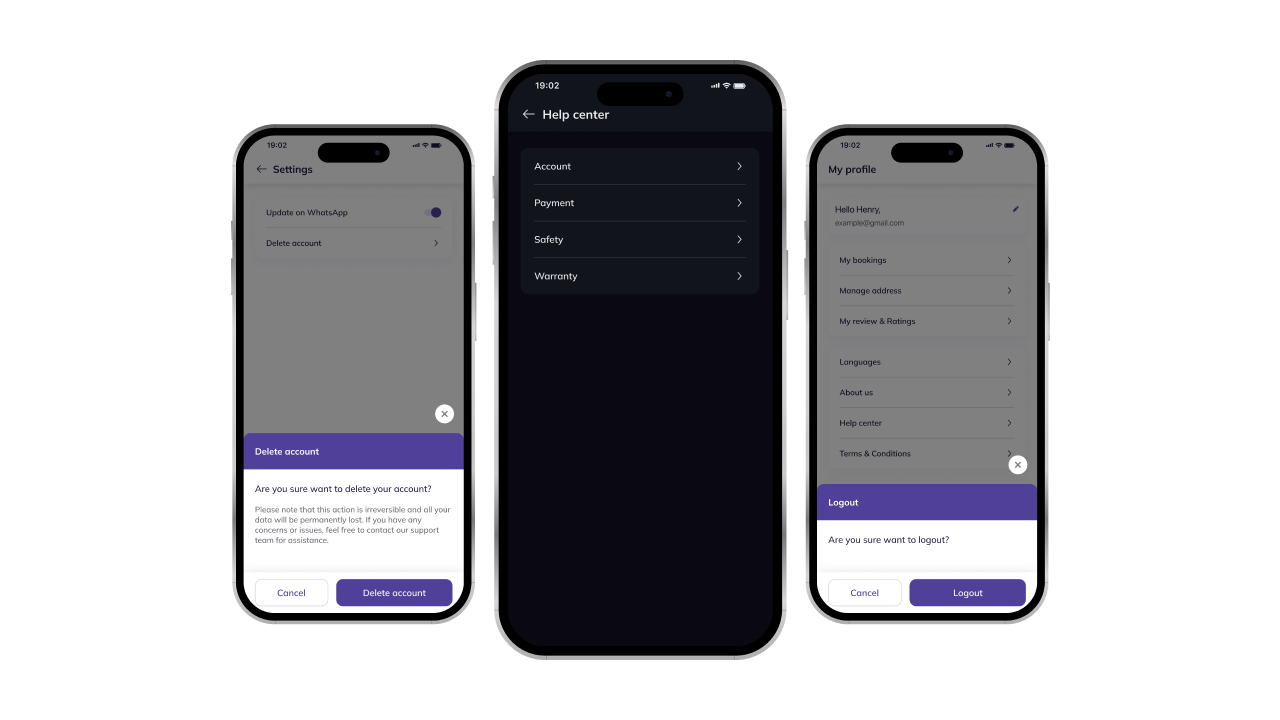 Home Helper On-Demand Service Flutter App UI Kit by thefuturelens ...