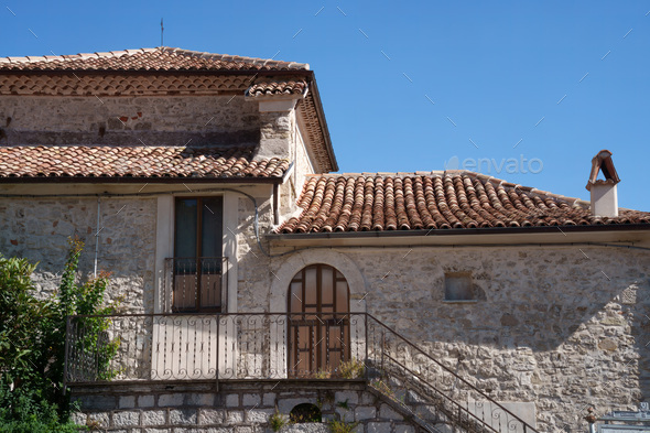 Longano, old town in Molise, Italy Stock Photo by clodio | PhotoDune