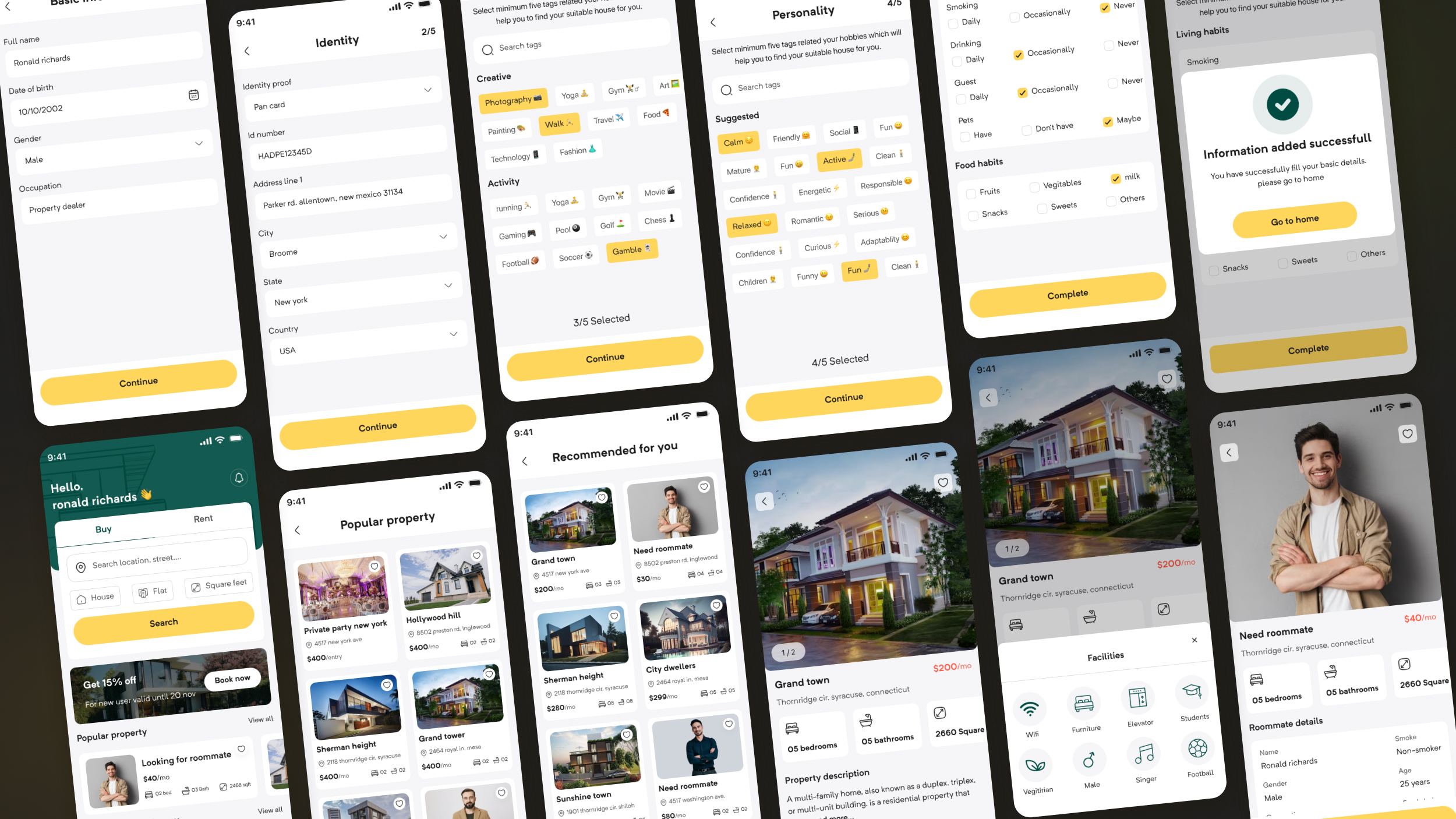 LeaseHome template: Online Property Booking App in Flutter (Android ...