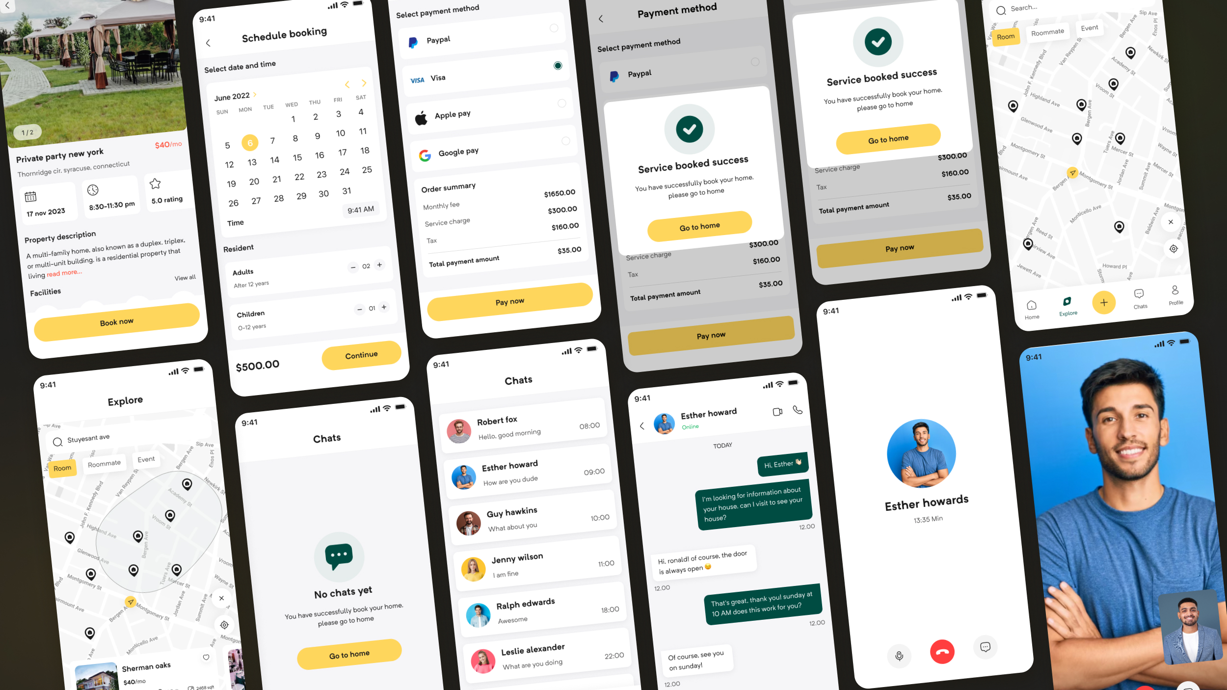 LeaseHome template: Online Property Booking App in Flutter (Android ...