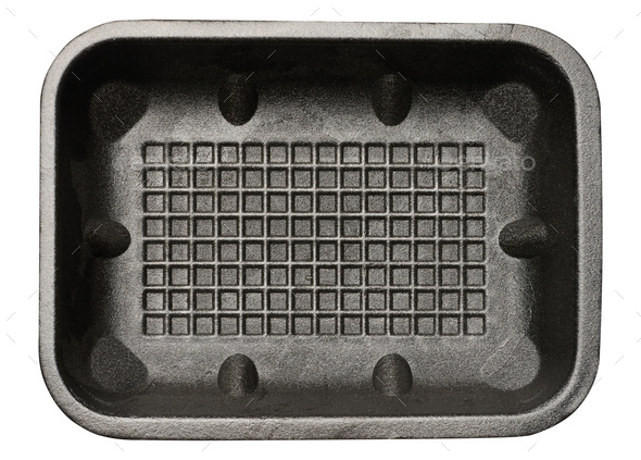 Disposable polystyrene foam rectangular plate for packaging vegetables ...