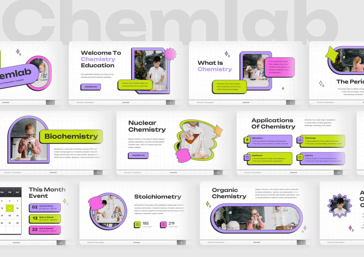 Chemlab - Chemical PowerPoint Presentation, Presentation Templates