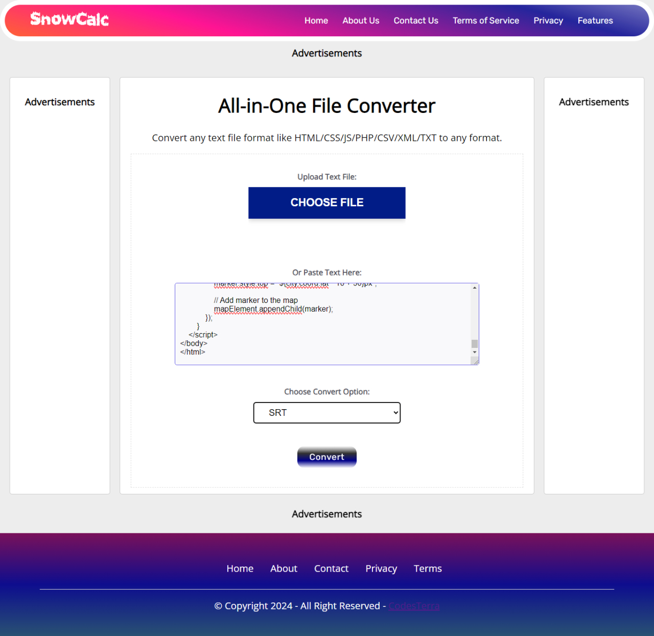 All-in-One File Converter HTML Template With Script by codefirmpk | CodeCanyon
