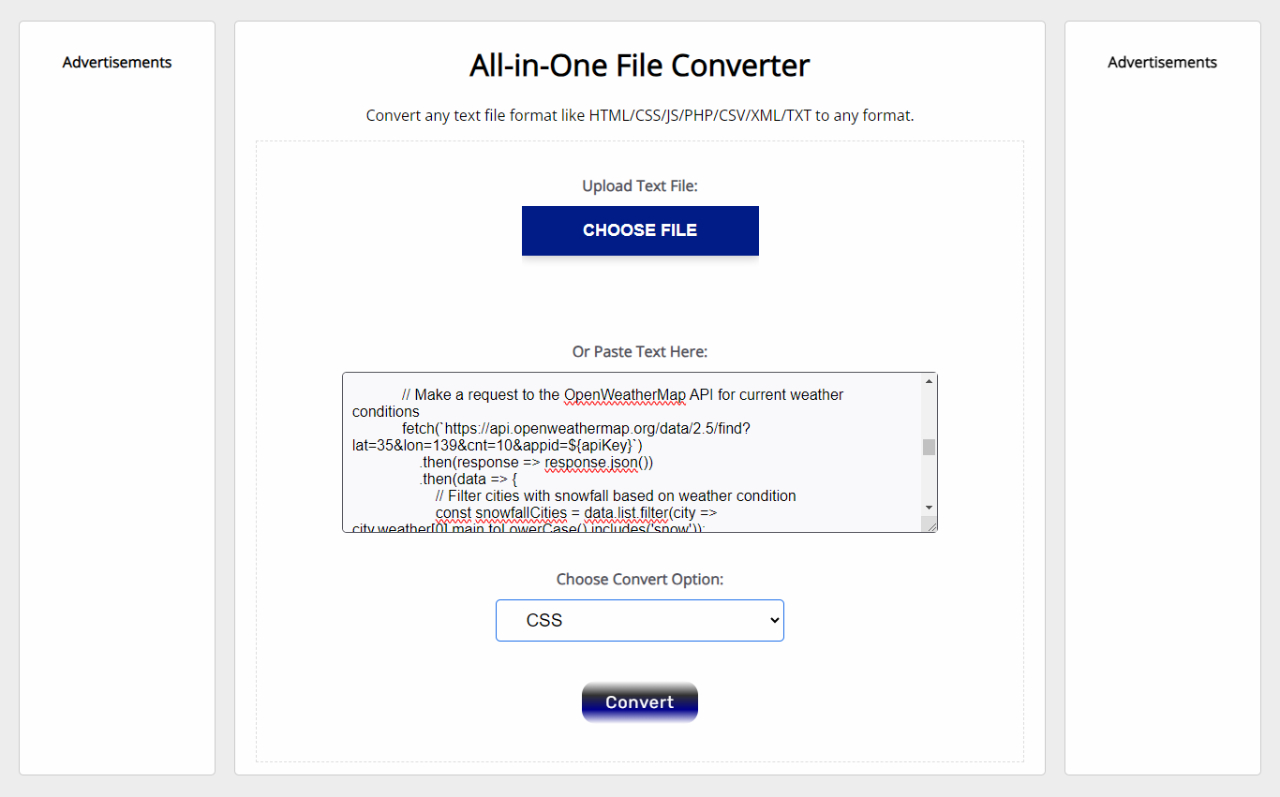 All-in-One File Converter HTML Template With Script by codefirmpk | CodeCanyon