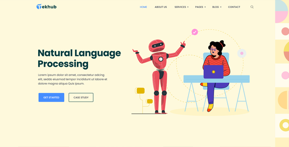 Tekhub - Technology & AI Startup WordPress Theme by rs-theme | ThemeForest
