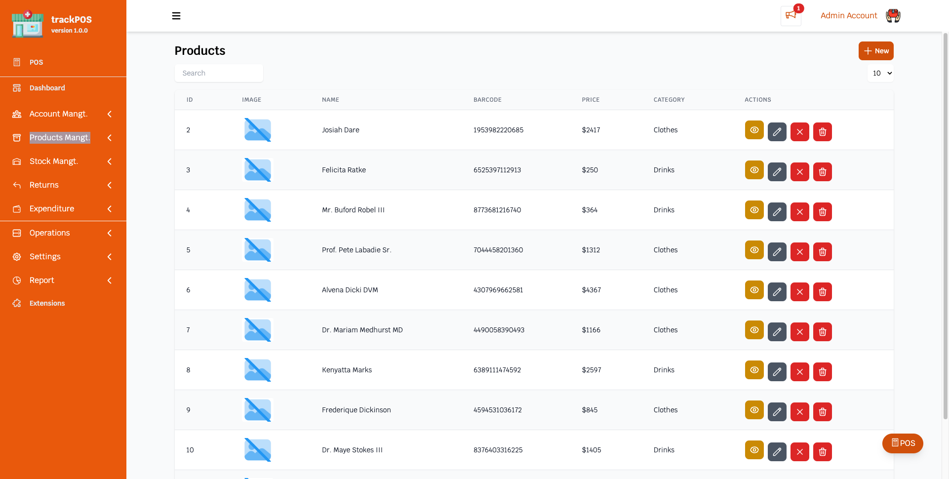 trackPOS - POS with Inventory Management System by EdenTech | CodeCanyon
