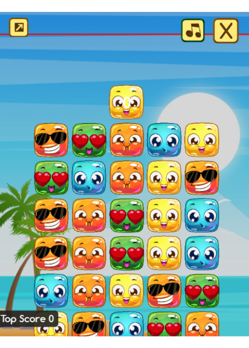 Emoji Crushed HTML5 Game by Mofosocodes | CodeCanyon