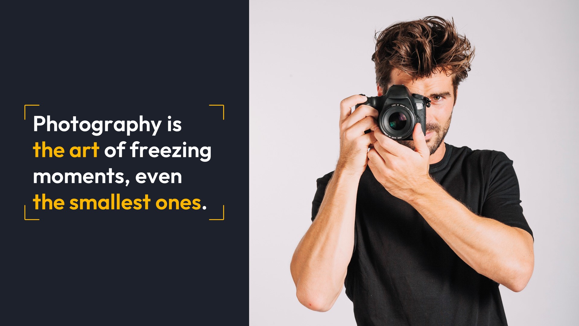 Pixel - Photo Album & Camera Powerpoint Template, Presentation Templates