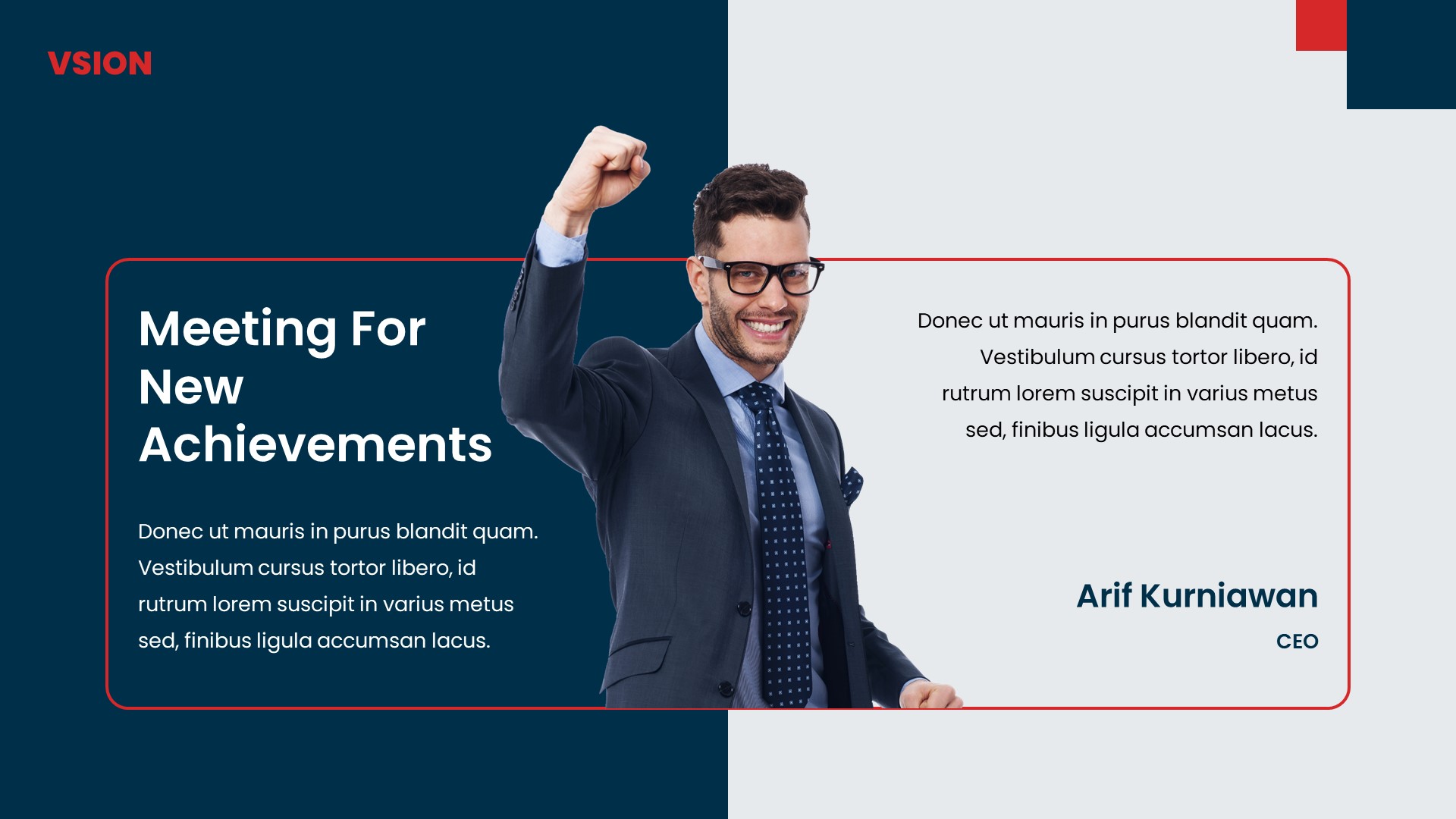 Vsion - Business Plan Powerpoint Template, Presentation Templates ...