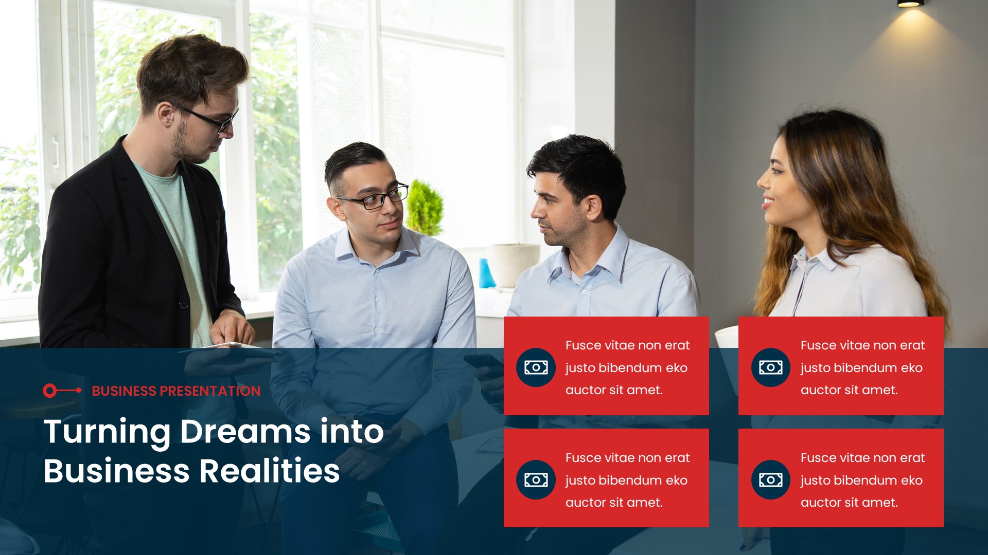 Vsion - Business Plan Powerpoint Template, Presentation Templates ...