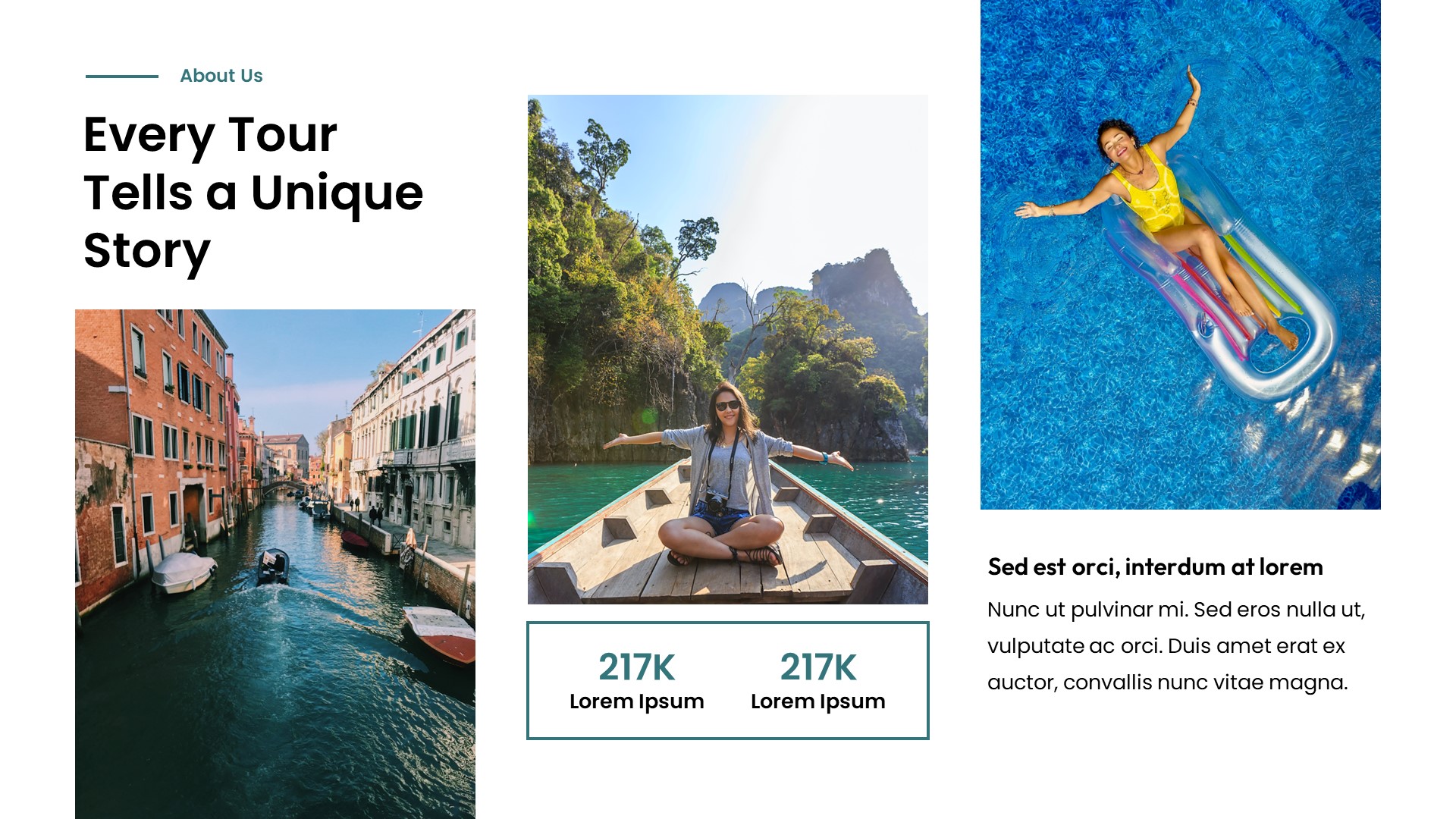 Wikend - Holiday & Resort Google Slides Template, Presentation Templates