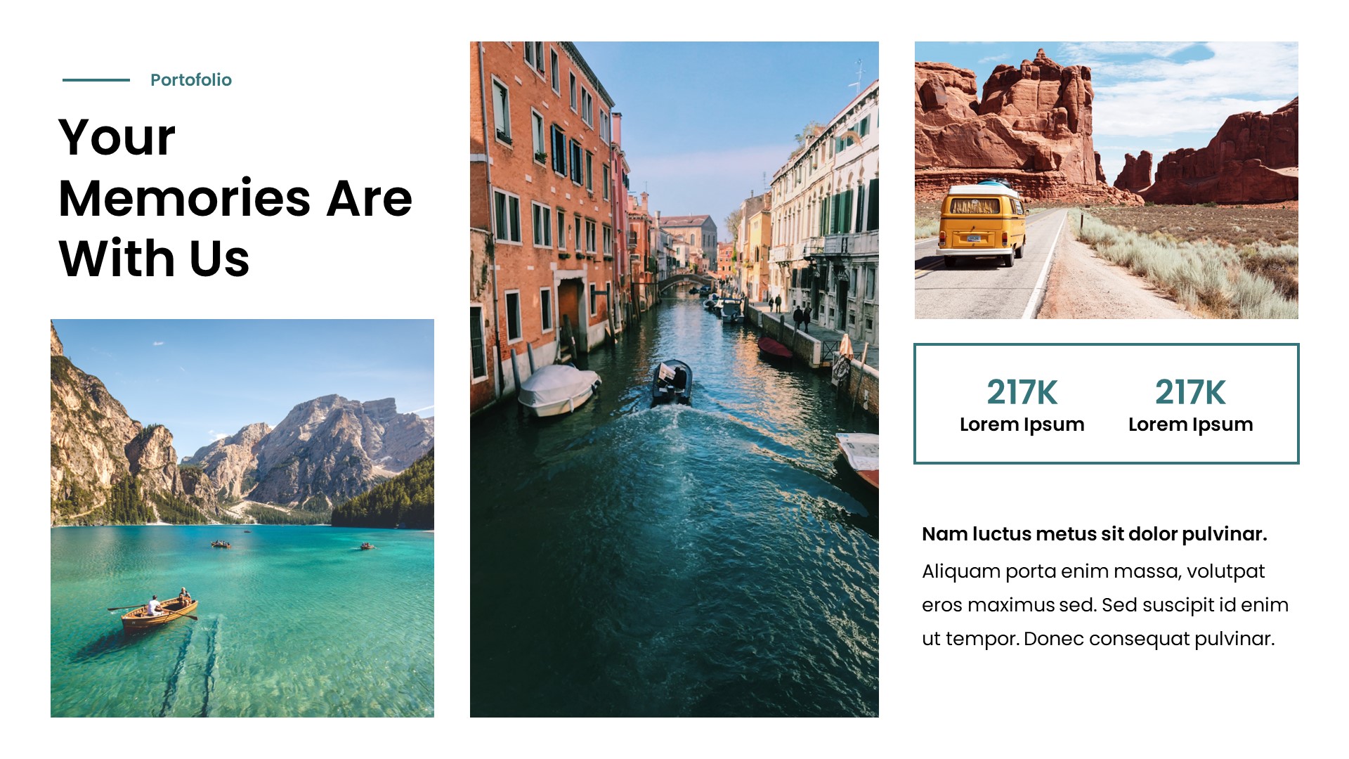 Wikend - Holiday & Resort Google Slides Template, Presentation Templates