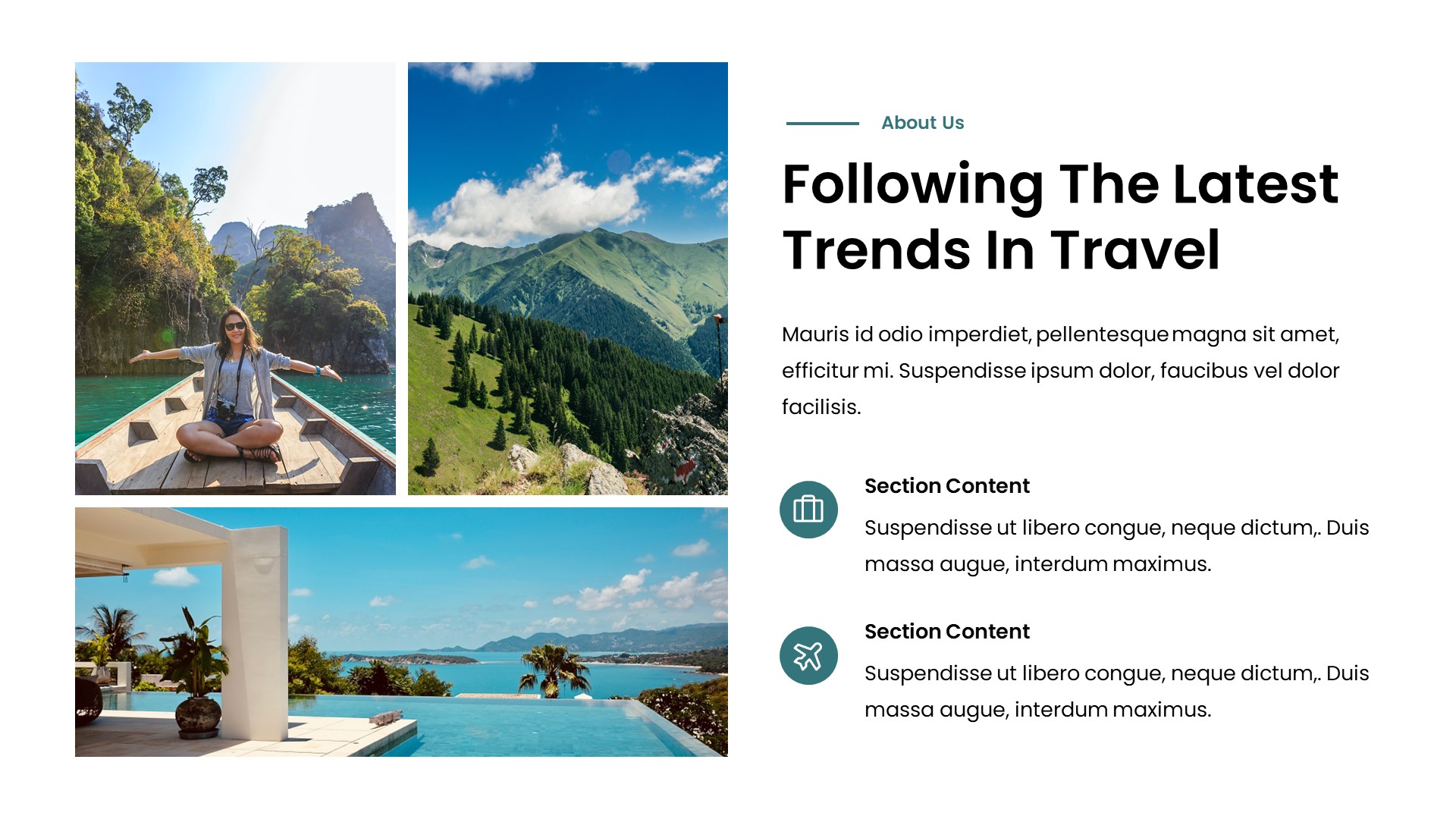 Wikend - Holiday & Resort Google Slides Template, Presentation Templates