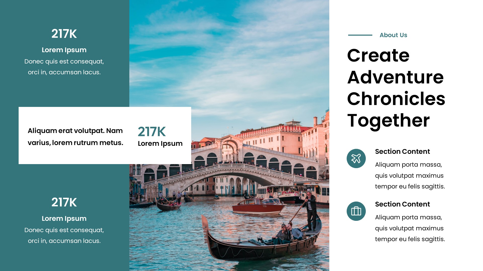 Wikend - Holiday & Resort Google Slides Template, Presentation Templates