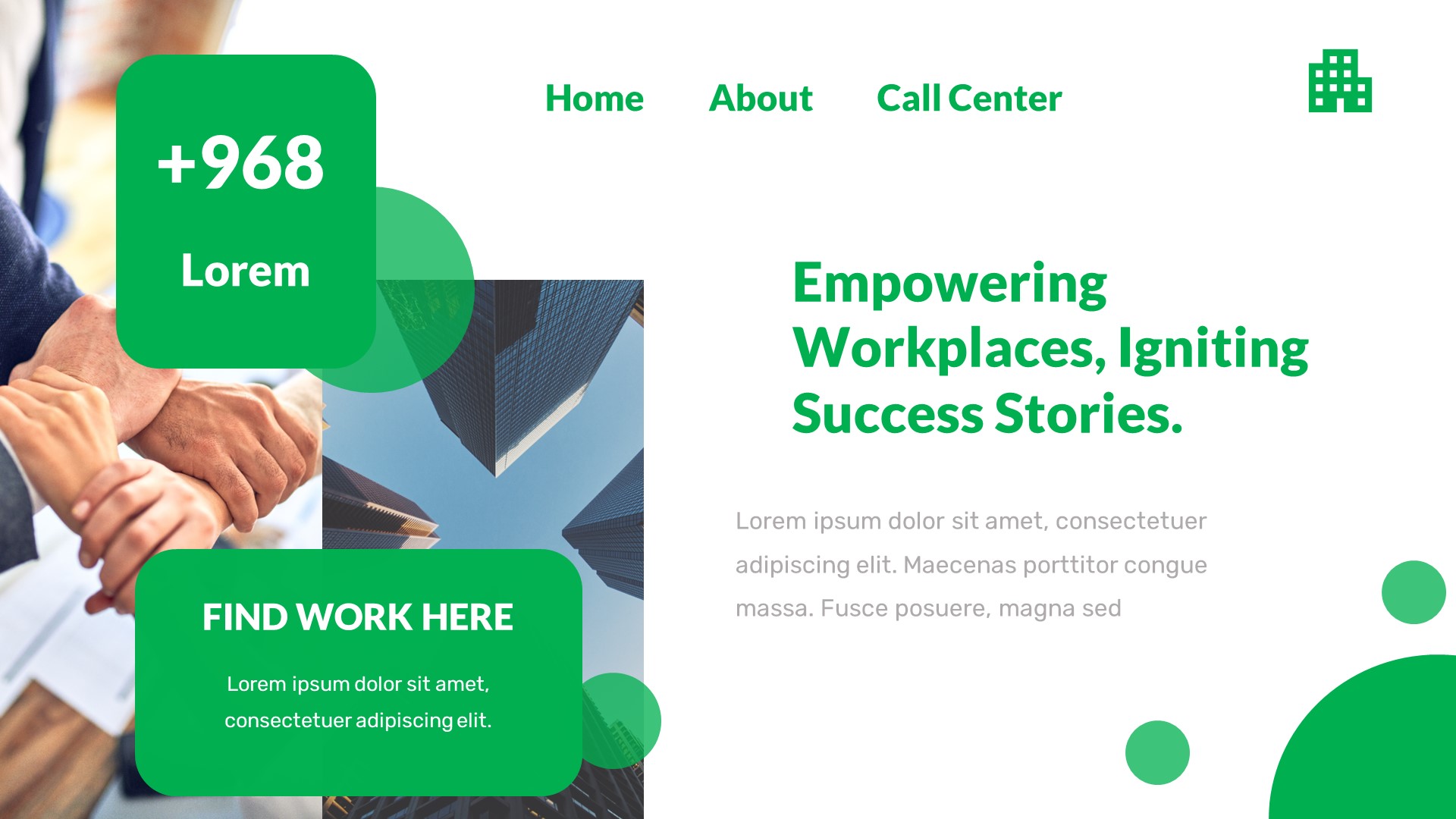 Kerjo - Job Board Powerpoint Template, Presentation Templates ...