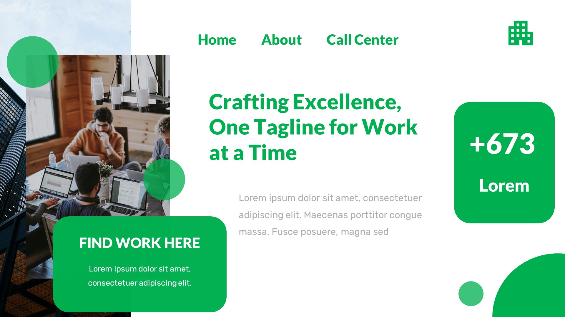 Kerjo - Job Board Powerpoint Template, Presentation Templates ...