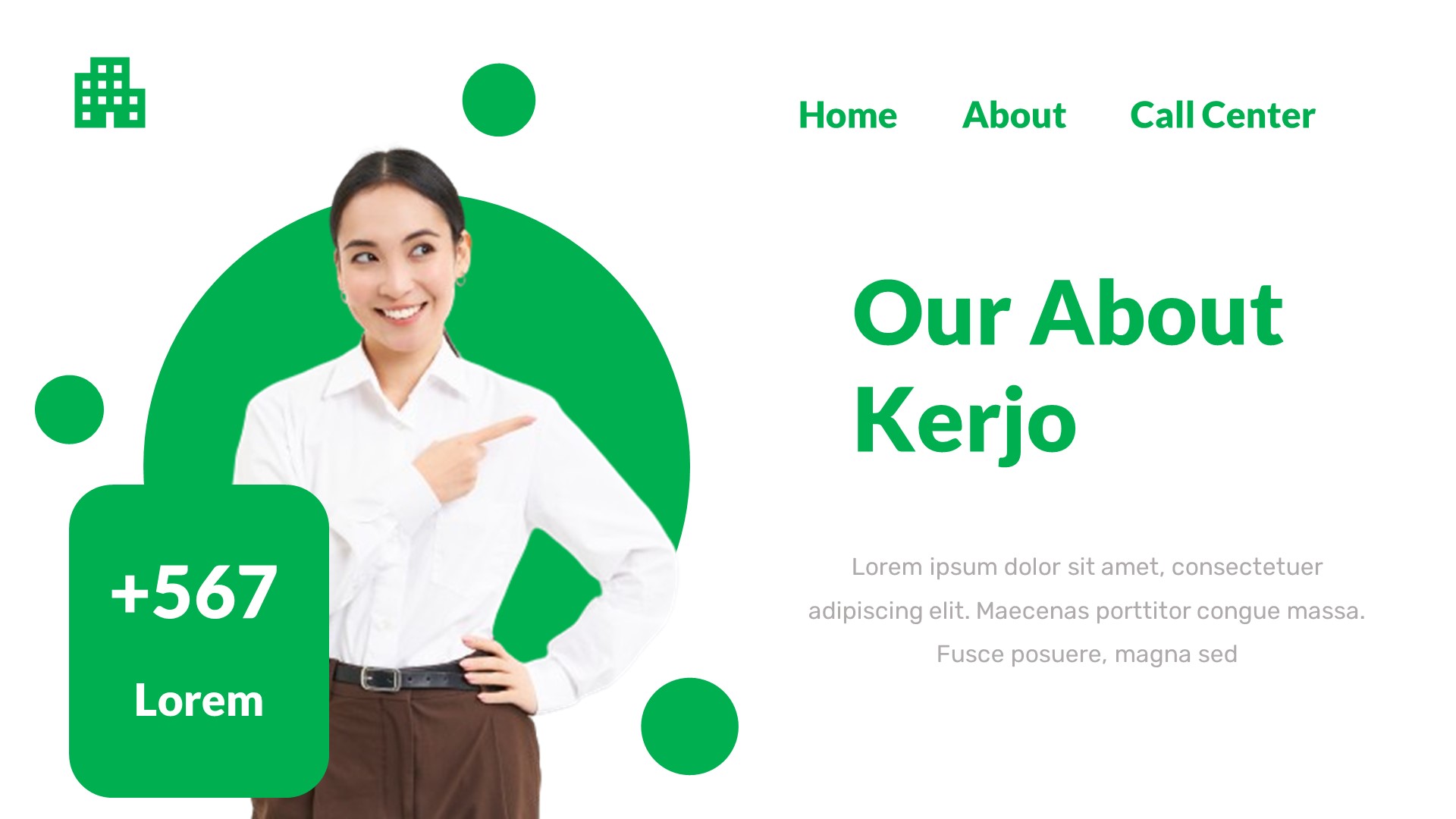 Kerjo - Job Board Powerpoint Template, Presentation Templates ...