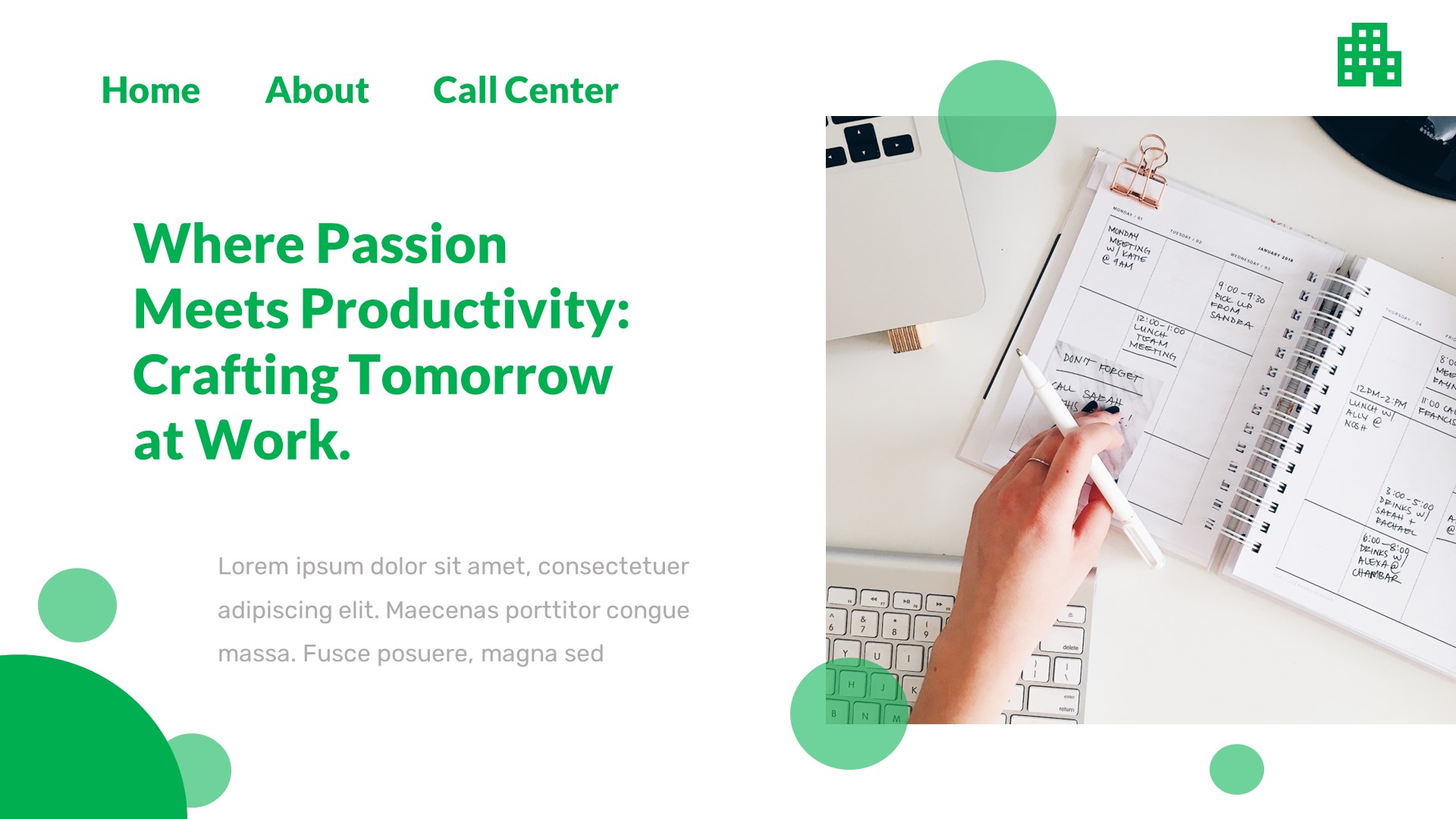 Kerjo - Job Board Powerpoint Template, Presentation Templates ...