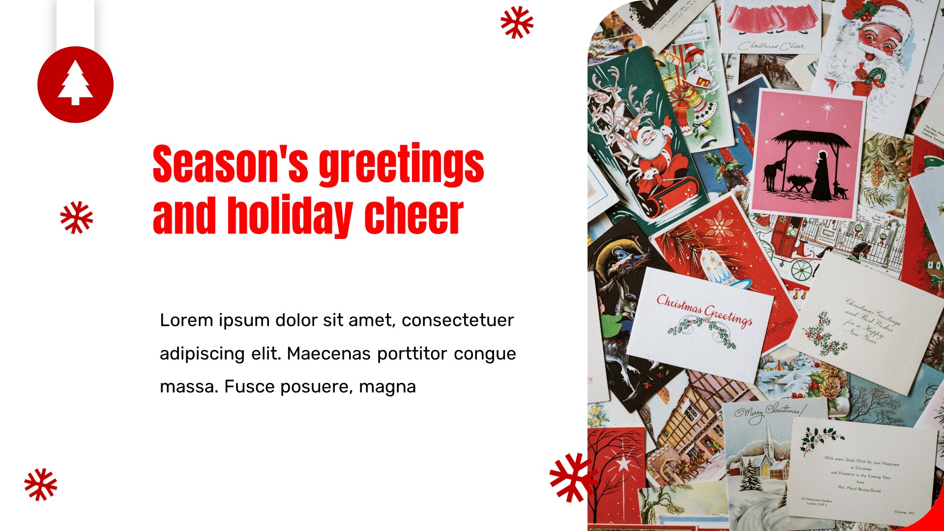 Xmas - Merry Christmas Keynote Template, Presentation Templates ...