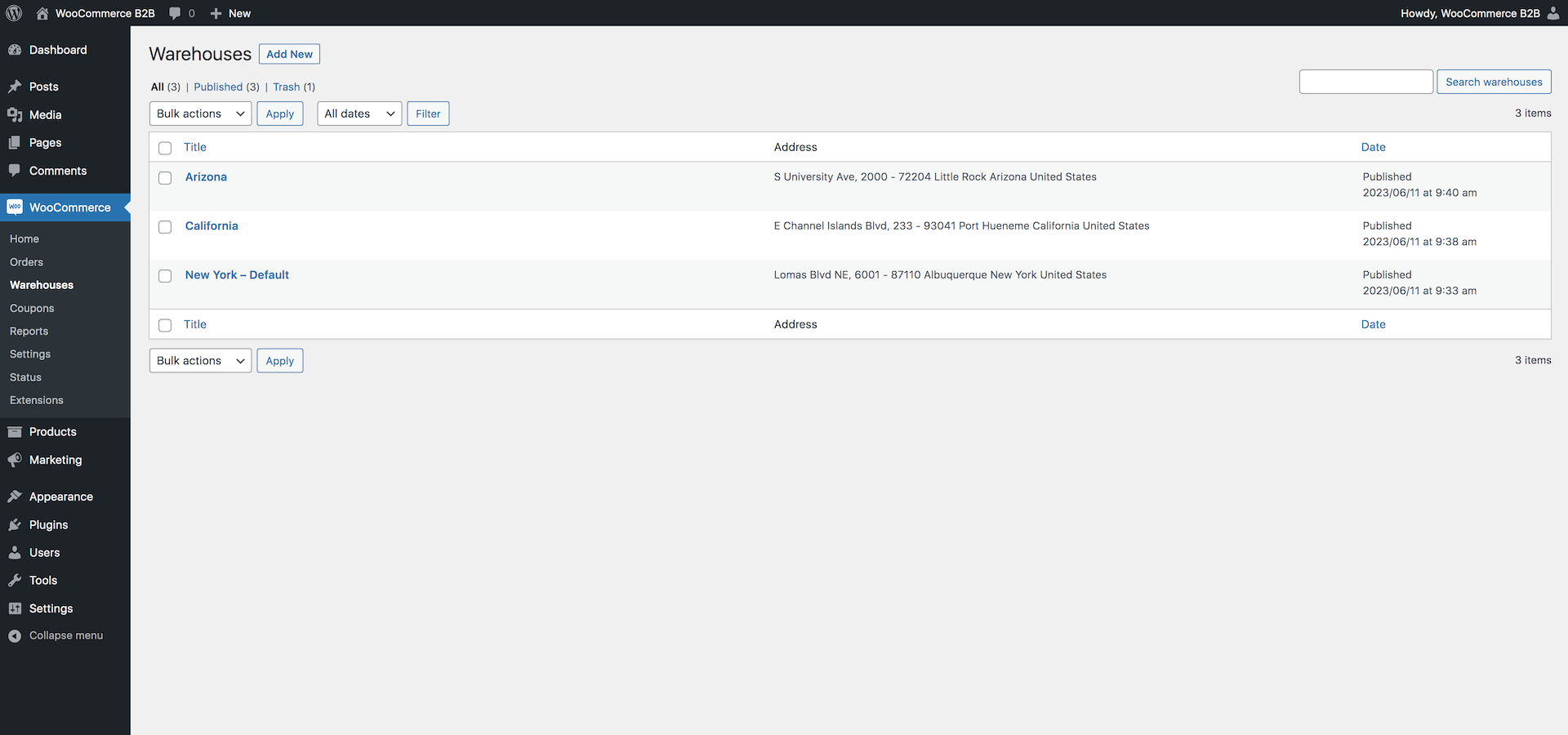 WooCommerce B2B Warehouses by code4lifeitalia | CodeCanyon