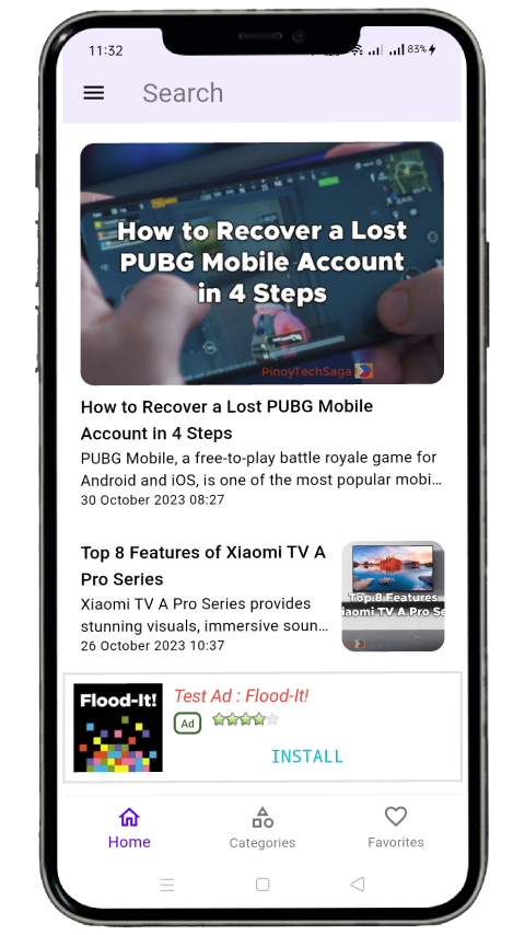 WD Guide - Flutter with Blogger API v3 Guide App by warokdroid | CodeCanyon