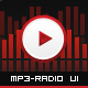 MP3 - Radio Player Design v1, Web Elements | GraphicRiver