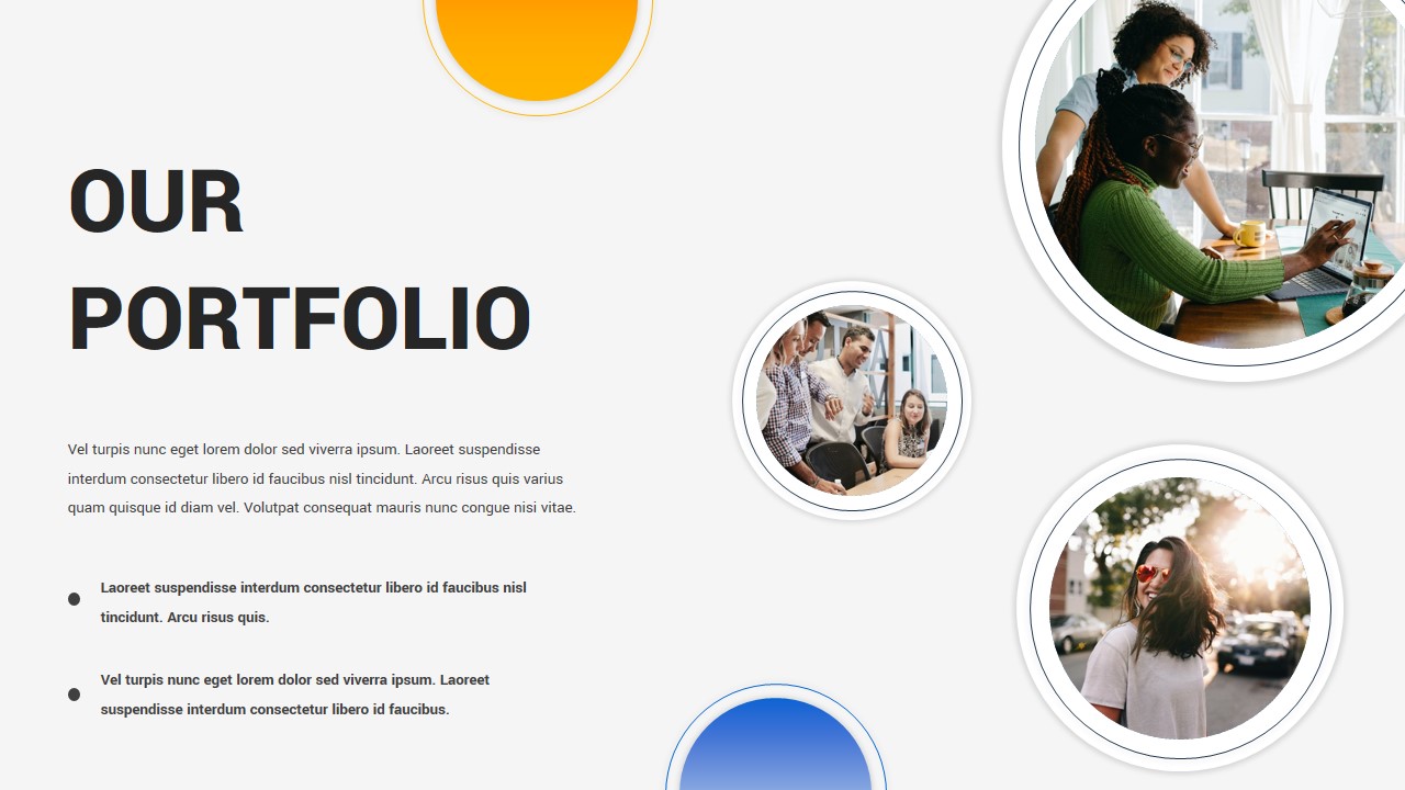 Cream Minimalist Profile KEY Presentation 002, Presentation Templates