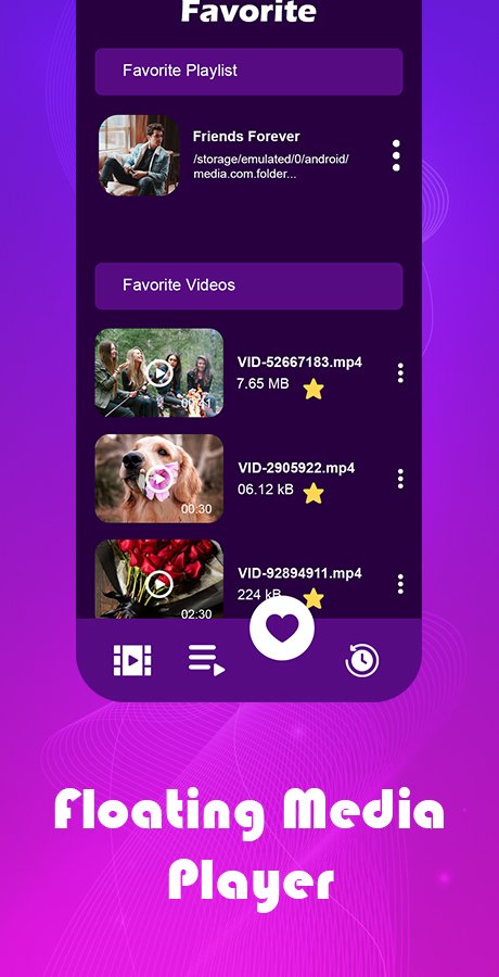 Floating Media Player - Floating Video Player - All Formats Video Player - Android Player ...