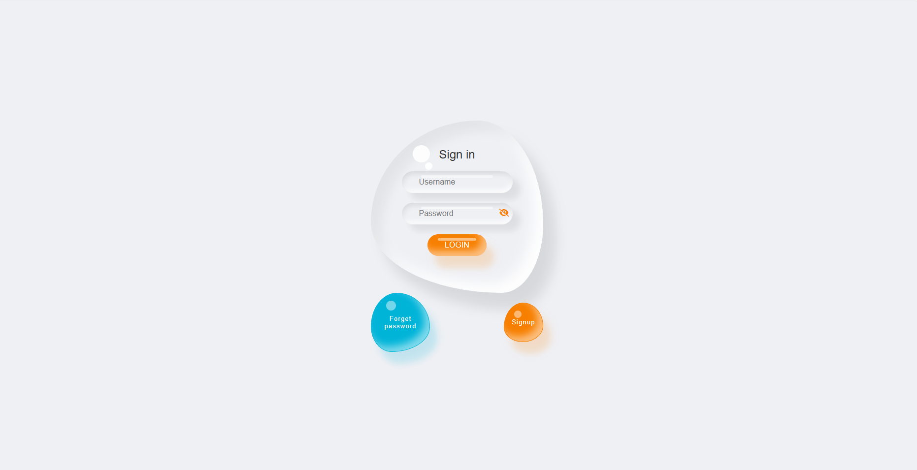 Water Droplet Signup & Signin form by Rnrvcalpha1400 | CodeCanyon