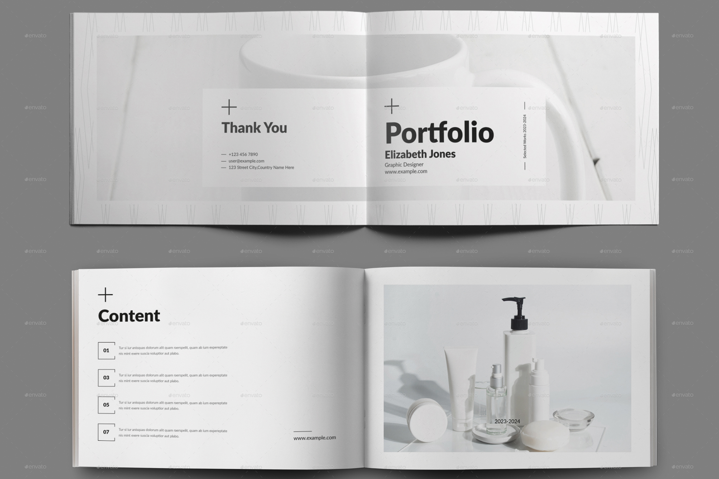 Portfolio Template, Print Templates | GraphicRiver