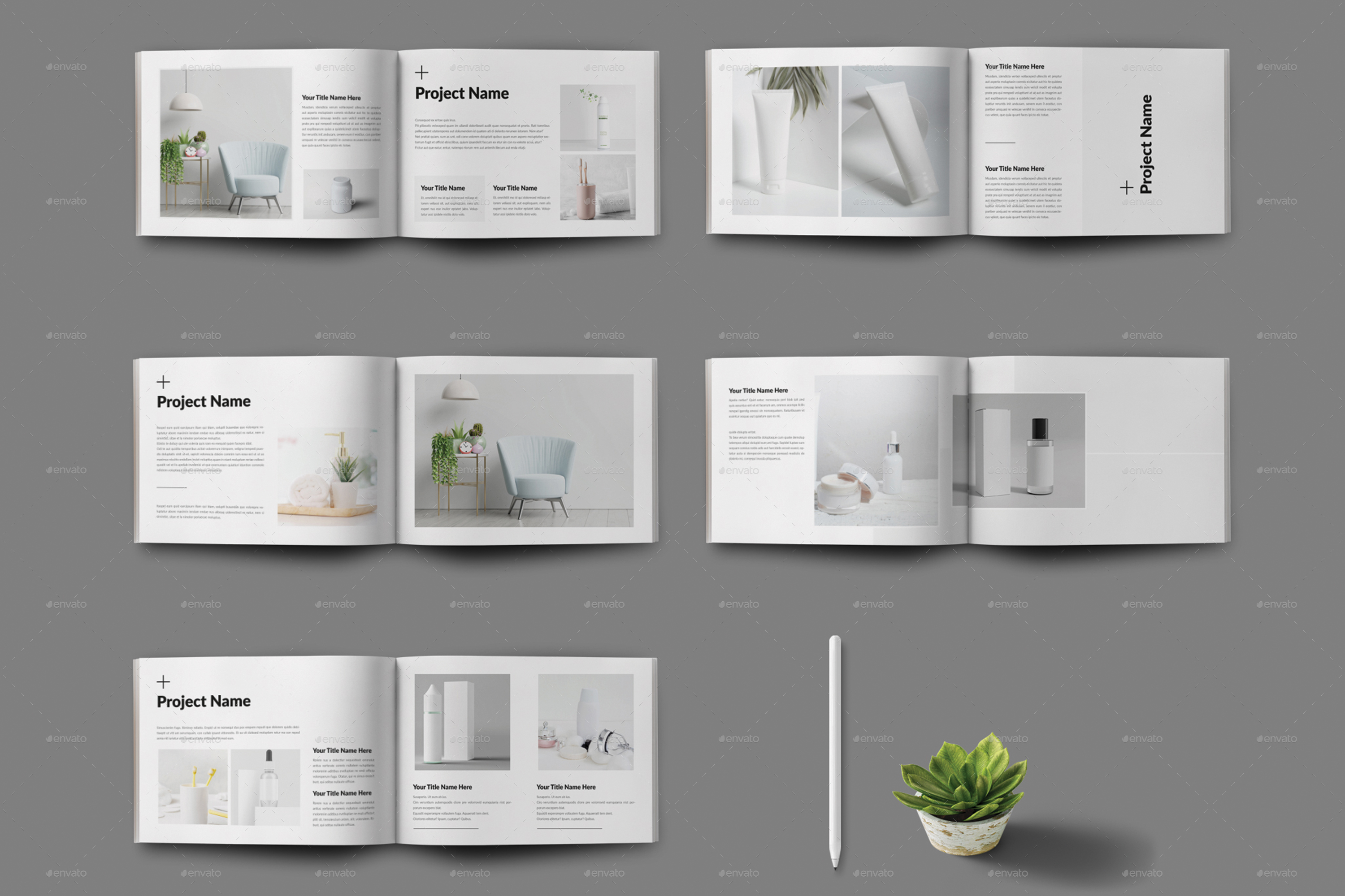 Portfolio Template, Print Templates | GraphicRiver